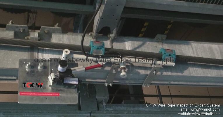 Cableway Wire Rope Inspection Device - TCK W-SD - Cableway Wire Rope ...