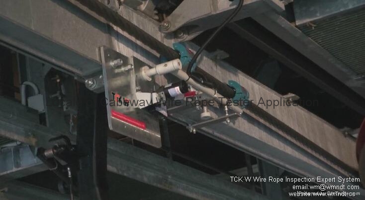 Cableway Wire Rope Inspection Device - TCK W-SD - Cableway Wire Rope ...