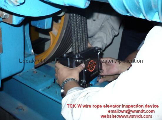 Elevator Wire Rope Tester - TCK•W-DT130/DT1 - Elevator Wire Rope ...