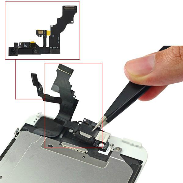 Front Camera & Microphone Flex Assembly for iPhone 6plus - 6pFC - Yuler ...