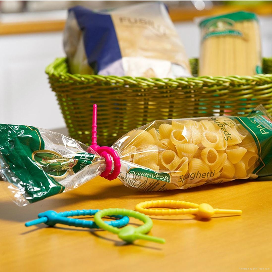 Colorful All-Purpose Silicone Ties Multi-Use Smart Tie - DTL-5S019 ...