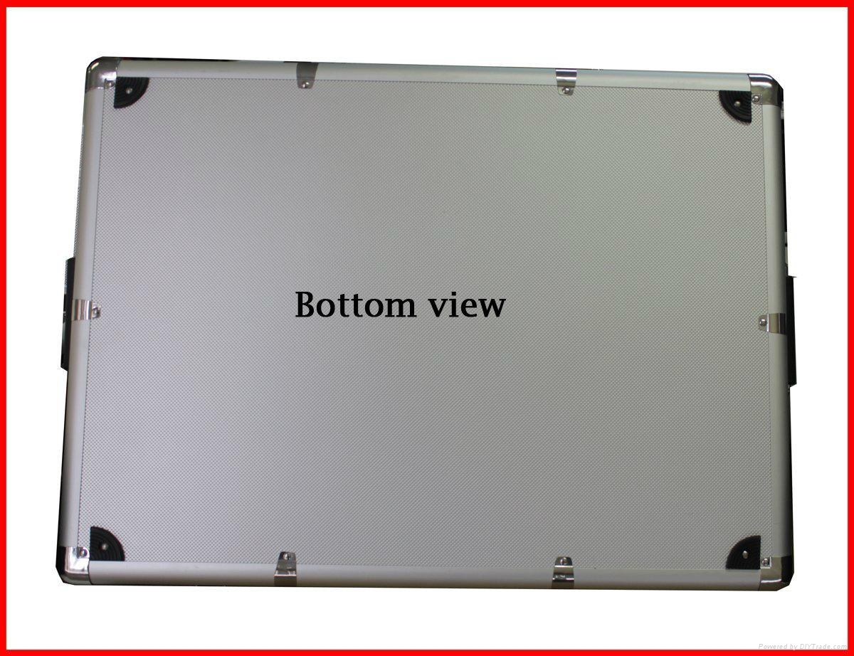 Silver Aluminum CD Media Storage Case Custom - R&G/Custom - R&G/Custom ...