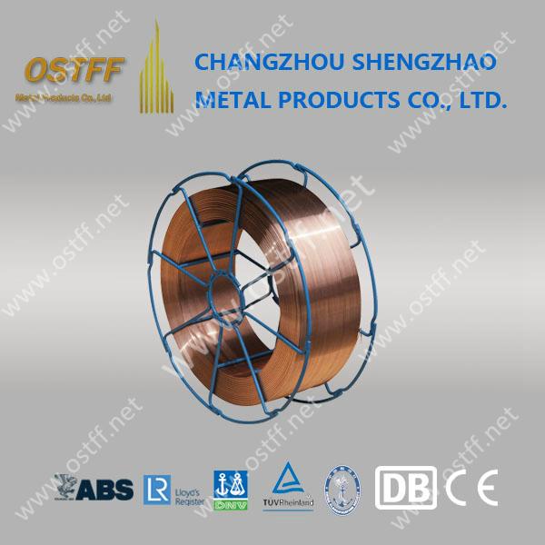 Metal Spool K300 CO2 Gas Shielded Copper Coated MIG Welding Wire (AWS ...