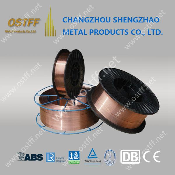 Factory Direct Sale MIG/ Mag CO2 Gas Shielded Welding Wire (AWS A5.18 ER70S-6) - AWS ER70S-6 ...