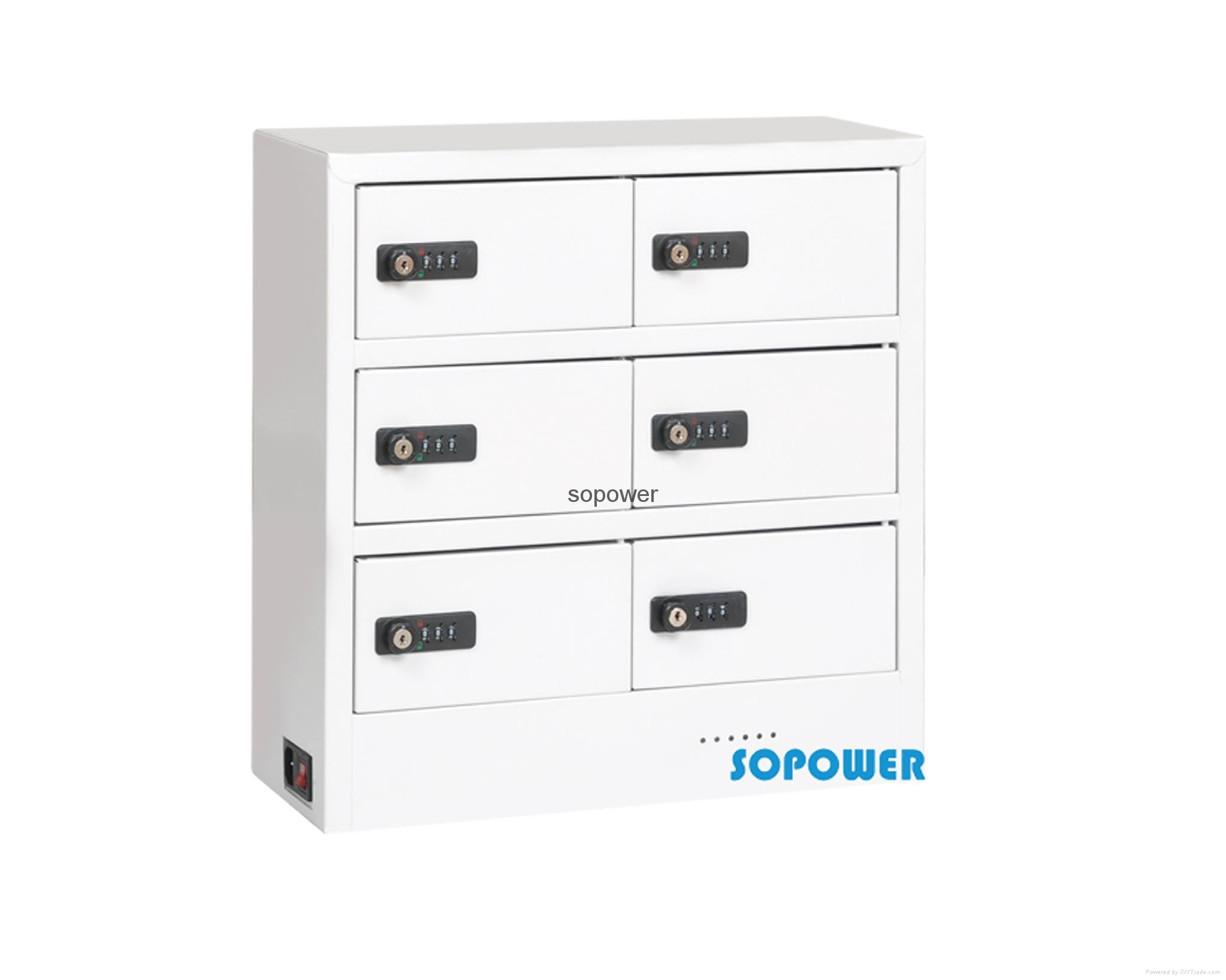 Small Desktop Multi Phone Charging Station Cell Phone Charging Locker ...