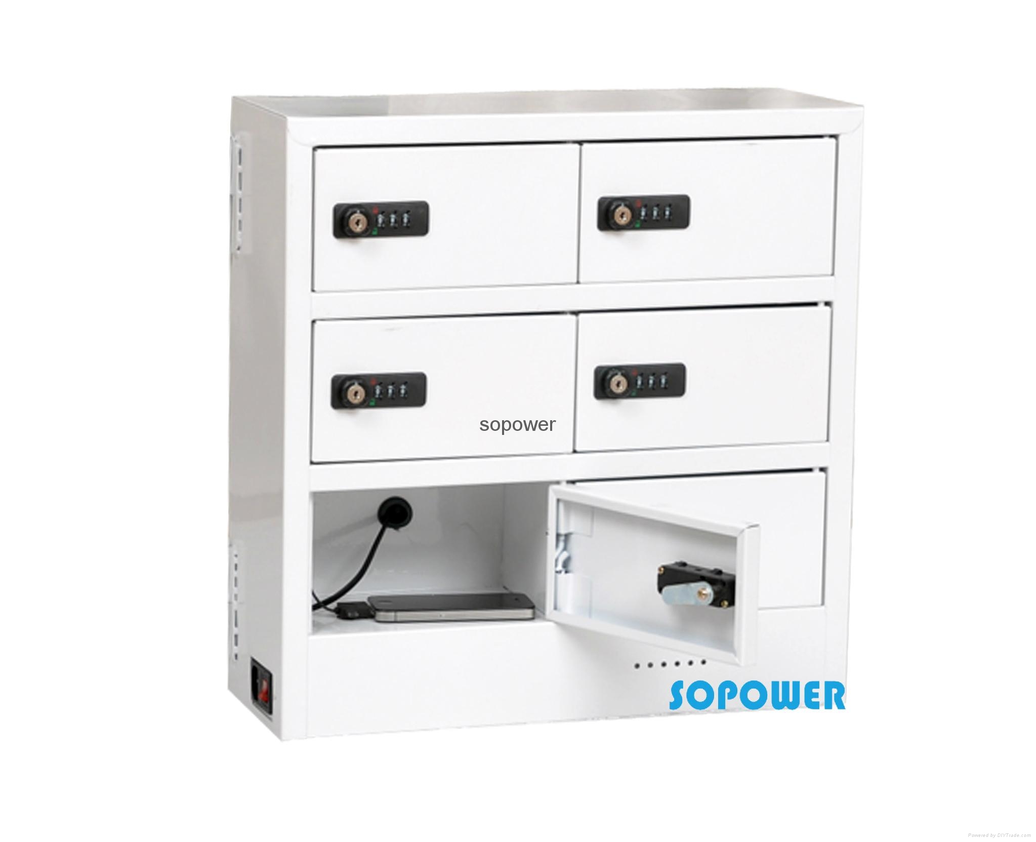 Small Desktop Multi Phone Charging Station Cell Phone Charging Locker ...