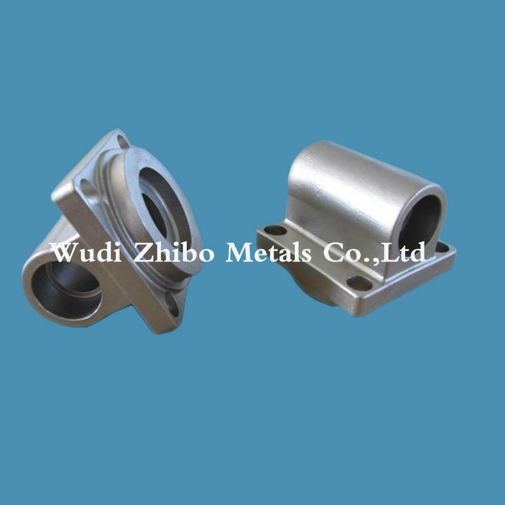 Custom Irregular Shape Stainless Steel Metal casting fitting - zhibo ...
