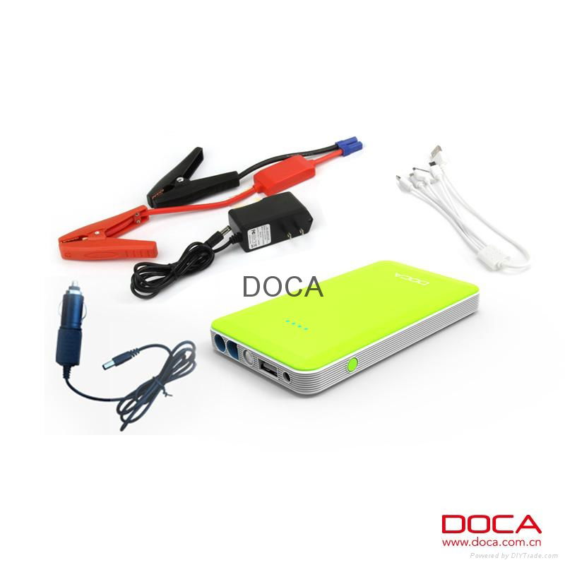 DOCA power bank emergency jump starter battery booster kits 8000mAh ...
