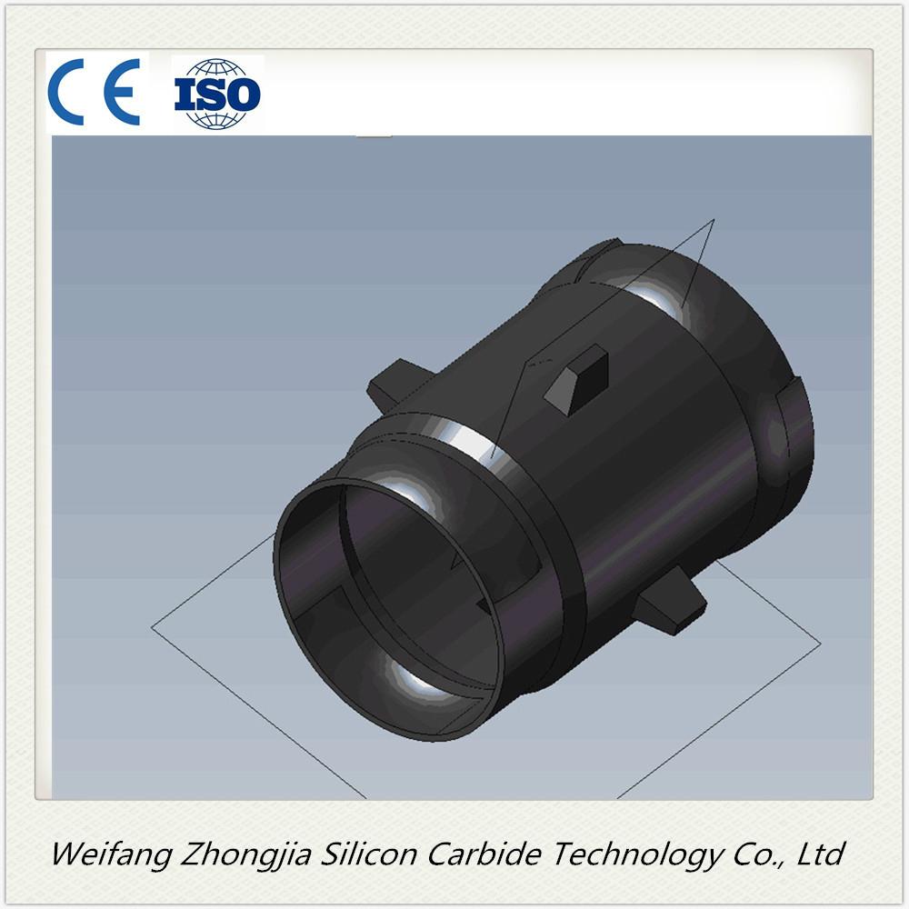 silicon carbide sisic radiation pipe with high temperature tolerance ...