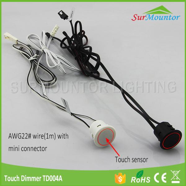12v led touch dimmer switch with free dimmer function - TD004A ...