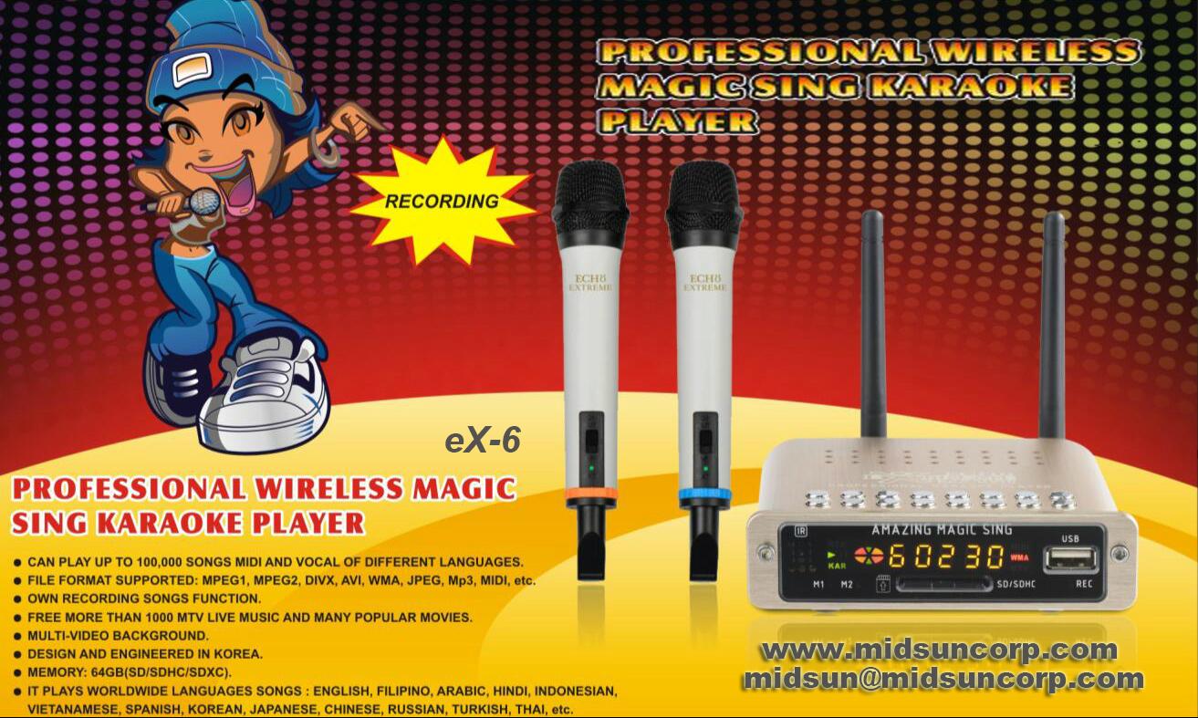 Wireless magic sing karaoke player - Dreamsound (China Manufacturer ...