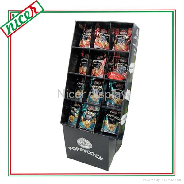 Strong corrugated material Biscuit Tiers Display Stands - NIC-CL146 ...