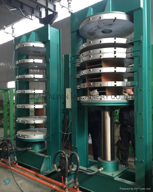 Hydraulic tire curing press - LLB-800 - AWI (China Manufacturer ...