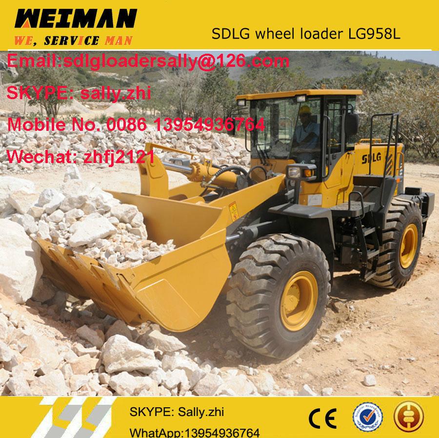 sdlg 958 wheel loader made by volvo factory china - LG958L (China ...