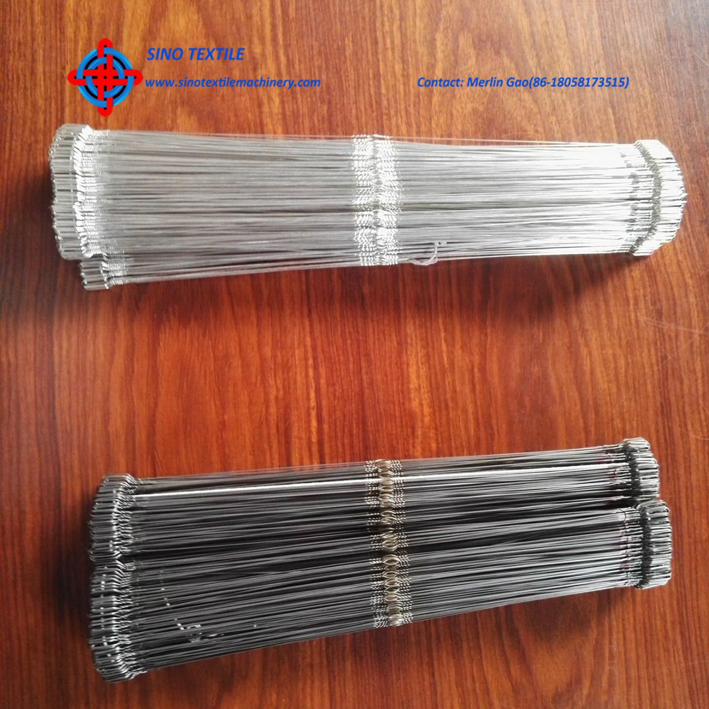 Jacquard wire heald for electronic jacquard machine weaving (China ...