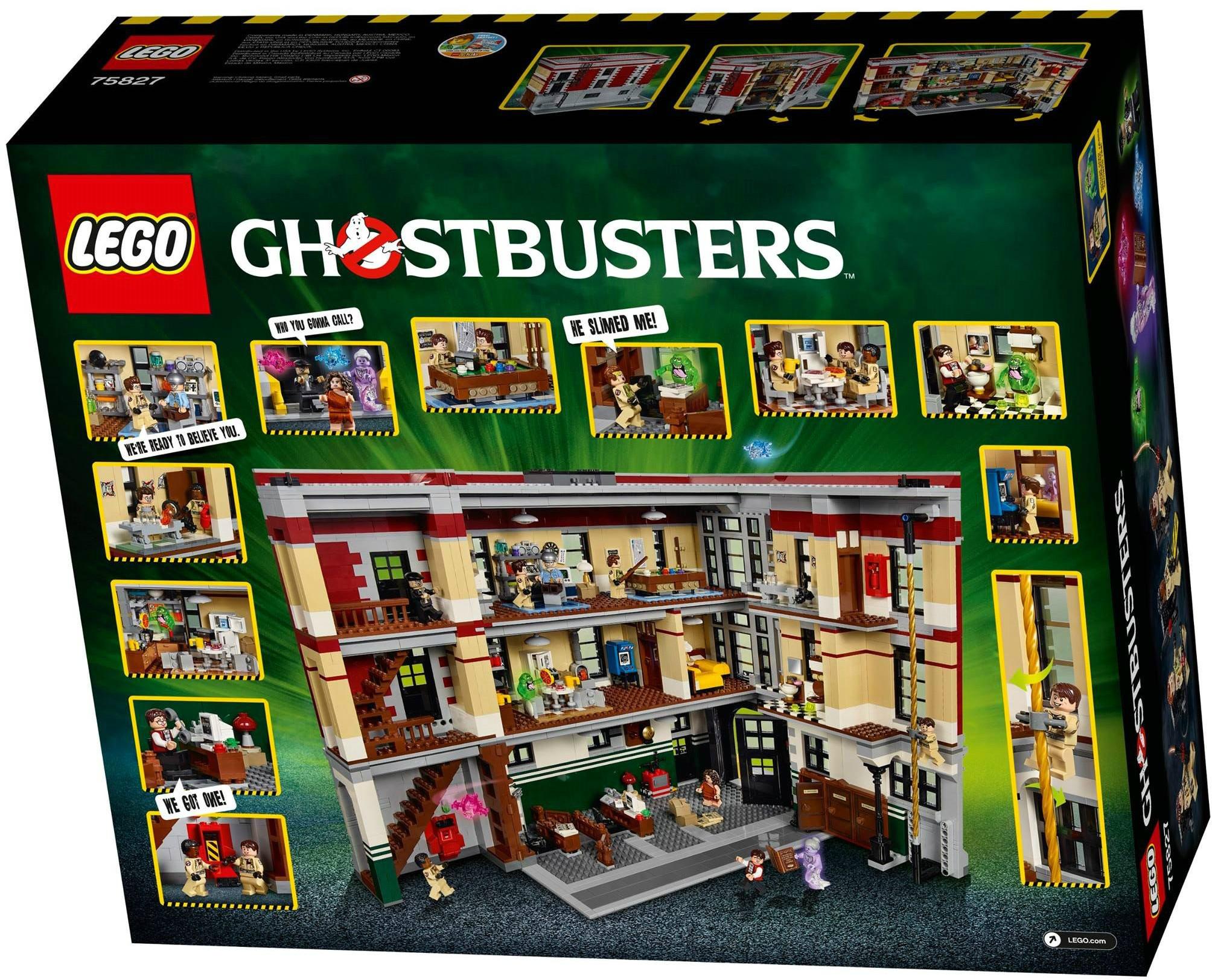 LEGO Ghostbusters 75827 Firehouse Headquarters Building Kit (United ...