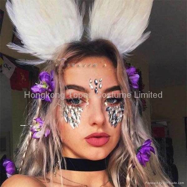 Body Stickers Crystal Stones Sticker Face Crystal Stickers - (TP-009 ...