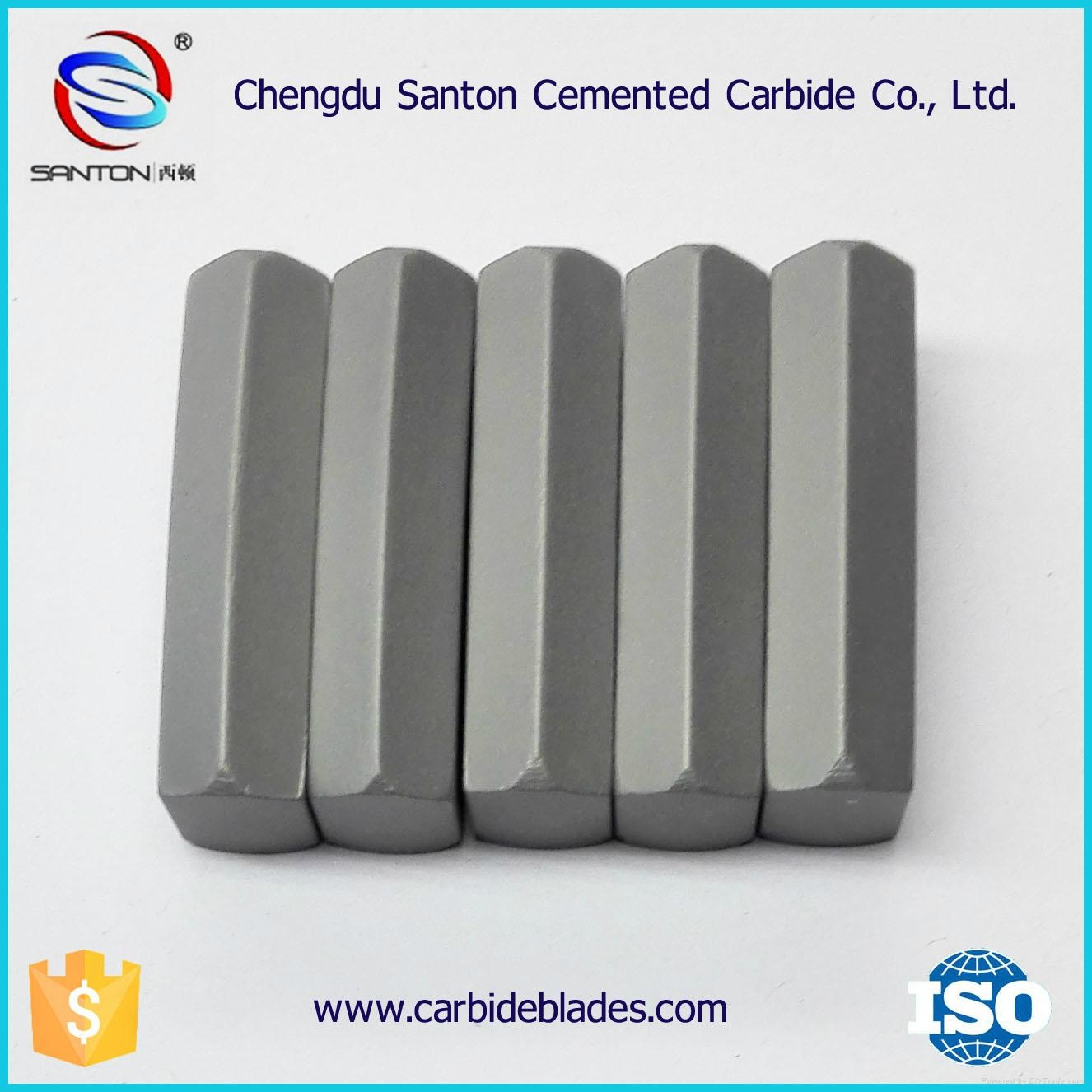 YG15 K034 carbide tips for drill rods - Santon (China Manufacturer ...