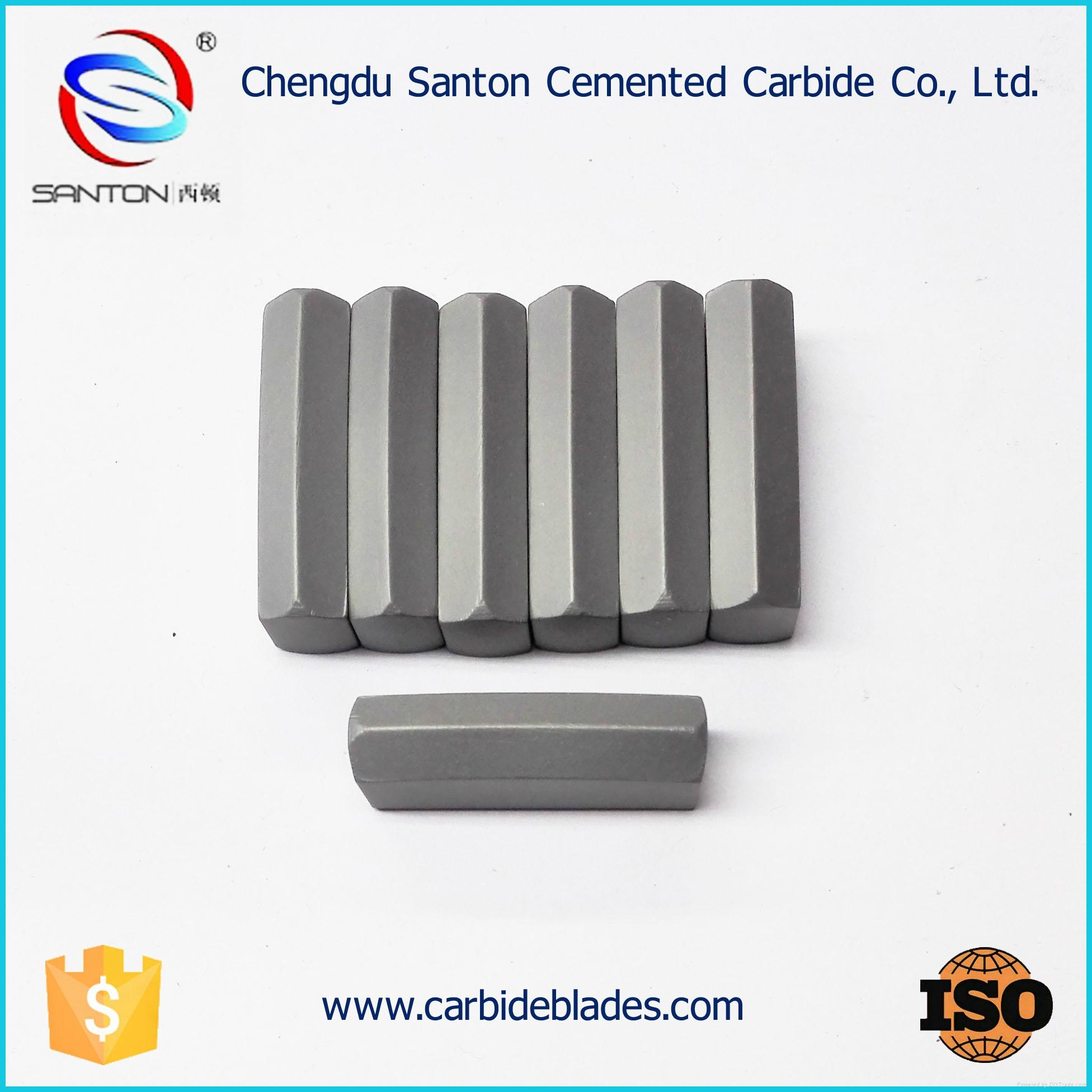 YG15 K034 carbide tips for drill rods - Santon (China Manufacturer ...