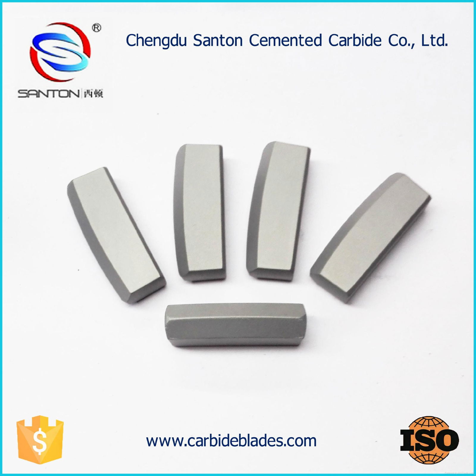 YG15 K034 carbide tips for drill rods - Santon (China Manufacturer ...