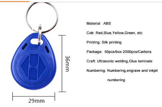 price multifunctional 125KHz rfid key fob - RFID KEY FOB (China ...