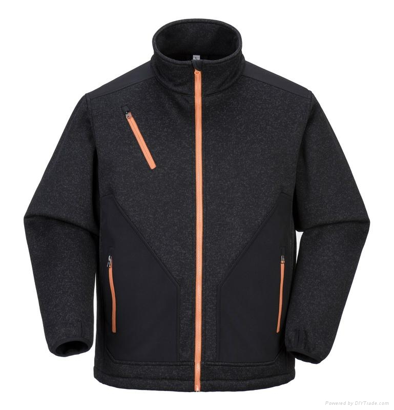 Men's Knitted Polyester Zip Up Jacket - 5FM16 - Jinlite (China ...
