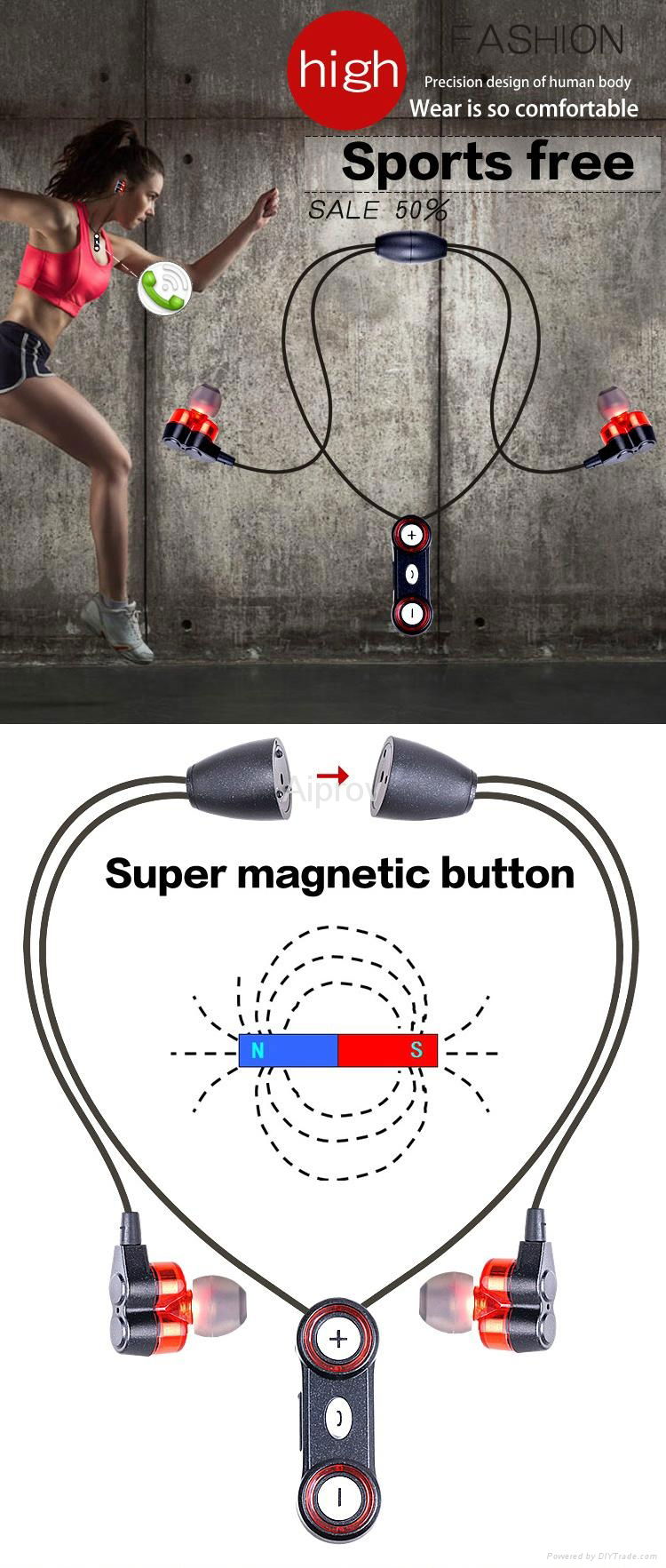 Colorful Fancy Earpiece Double Moving Coil Magnetic switch earphone ...