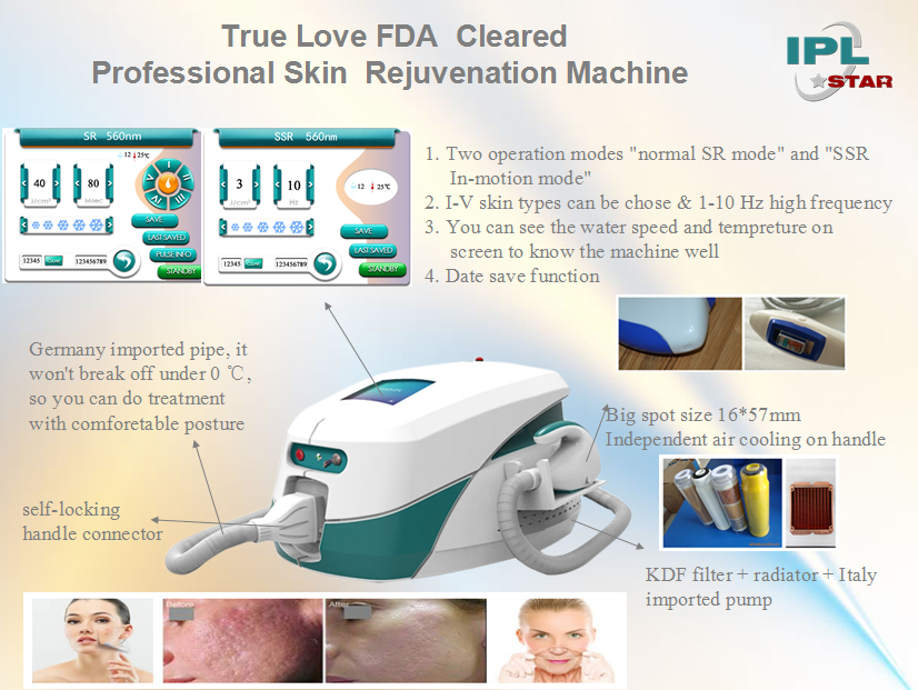 FDA&CE approved IPL machine - IPL --true love (China Manufacturer ...