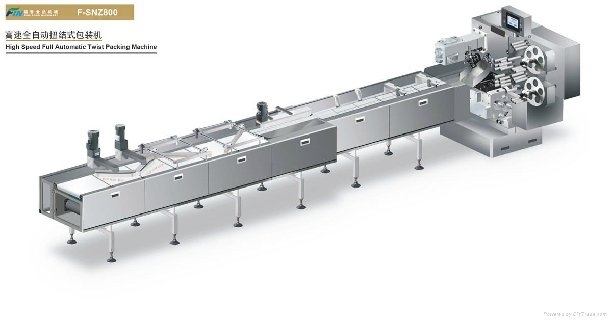 High Speed Full Automatic Twist Packing Machine - F-SNZ800 - FINE FOOD ...