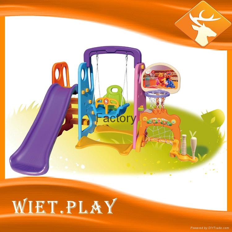 Indoor Plastic Slide Children Swimming Pool Slides - ZY-ISP033 - WIET ...