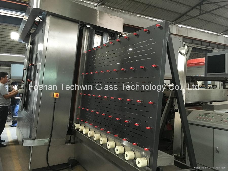 Insulating Glass Making Automatic vertical Flat Glass Washing Machine ...