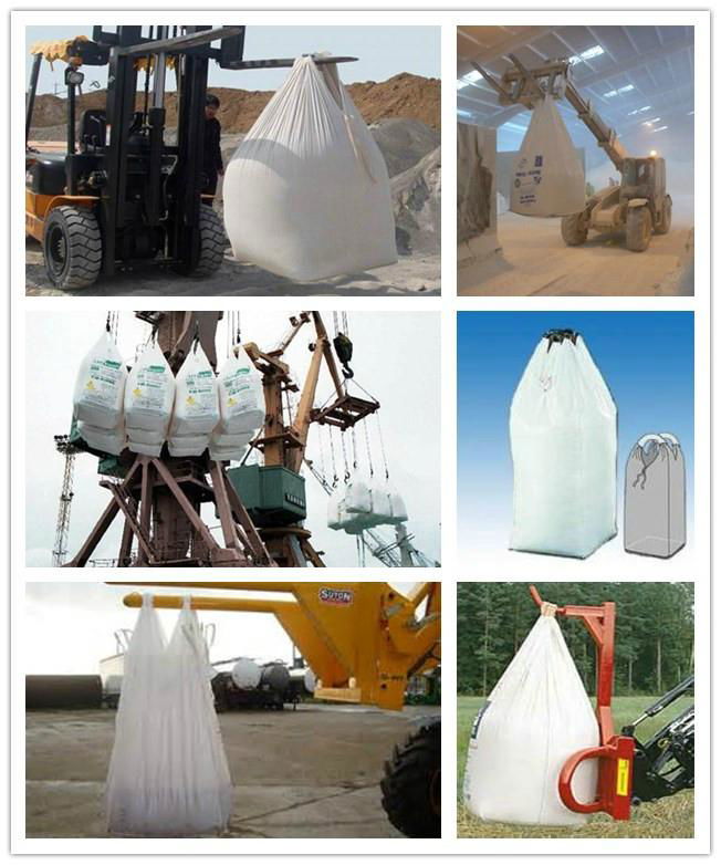 Single Point Lift Circular FIBC Big Ton Bag UV Treated - CD-1001 ...