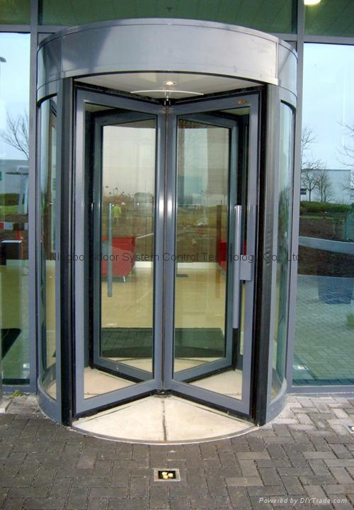 Commercial Four-wing Revolving Doors with Speed Control Function ...