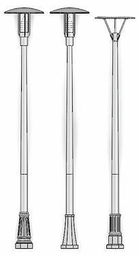 Composite Lighting Pole (Turkey Manufacturer) - Outdoor Lighting ...