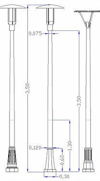 Composite Lighting Pole (Turkey Manufacturer) - Outdoor Lighting ...