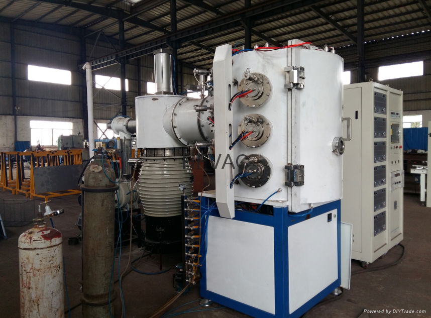 multi arc ion plasma vacuum spray titanium PVD coating machine for ...