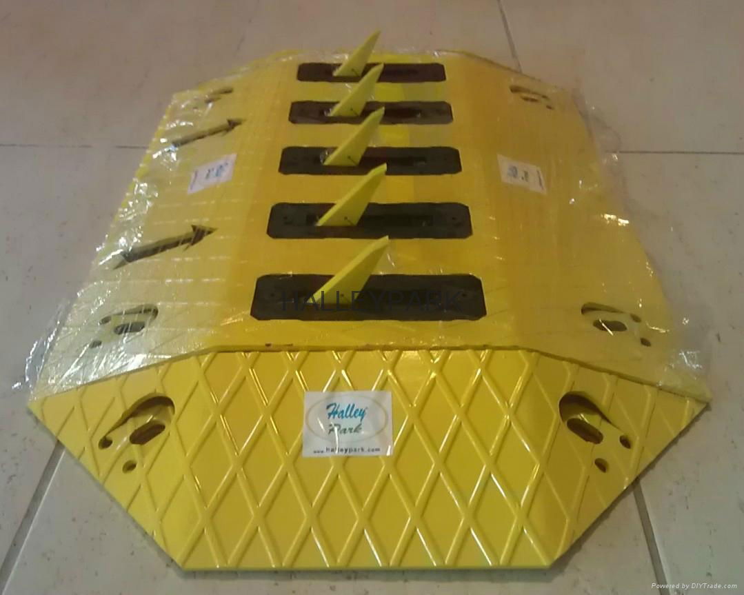 TIRE TYRE KILLER SPIKE BARRIER METAL STEEL SPEED BUMP HUMP - TR49-BR ...