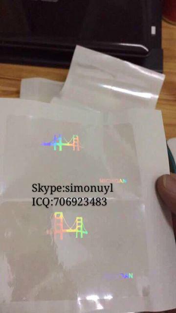 US State ID Hologram California state ID overlay hologram sticker OMV ...