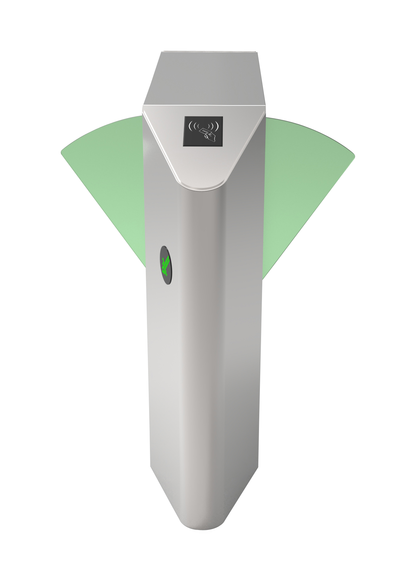 Waterproof Flap barrier with RFID ,fingerprint and face reconition ...