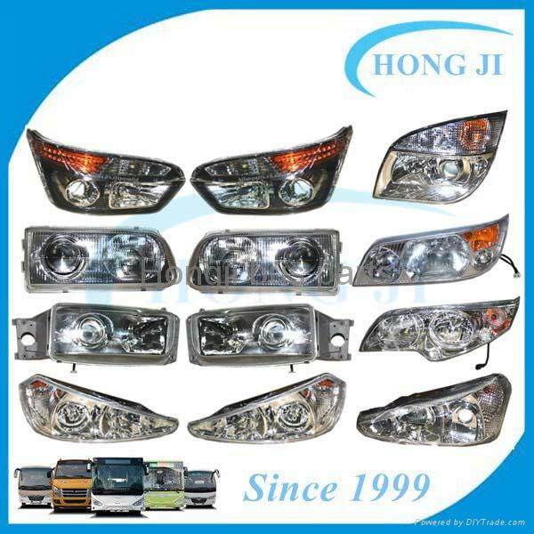 Luxury Bus Design Bus Body Parts Bus LED Headlight 24V - OEM - Chinese ...