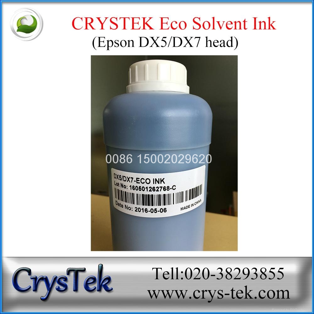 CrysTek eco solvent ink for Epson dx5/dx7 printhead - CT-ink (China ...