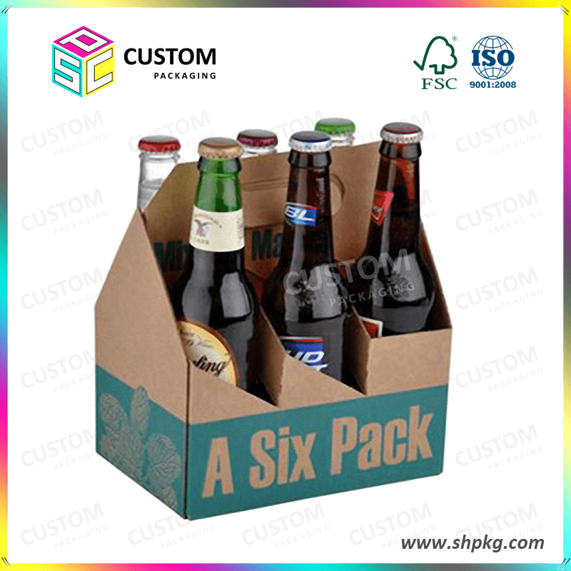 6 pack beer carrier box - SCP (China Manufacturer) - Paper Packaging ...