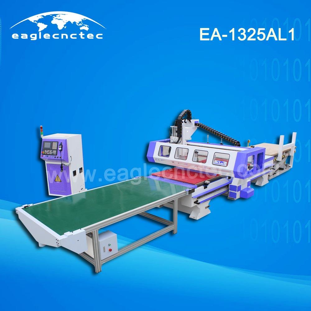 Auto Loading and Unloading CNC Wood Cutting Machine for Panel Furniture - EA-1325LA1 - EagleTec ...