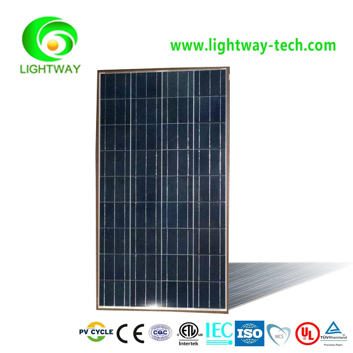100w polycrystalline A Grade solar moduls pv panel - LW-P100-36 ...