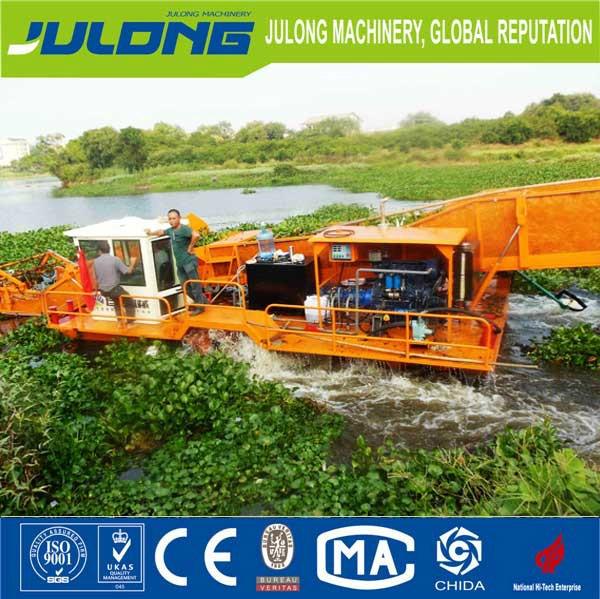Julong Good function Full automatic aquatic weed harvester - JLGC-A200 ...