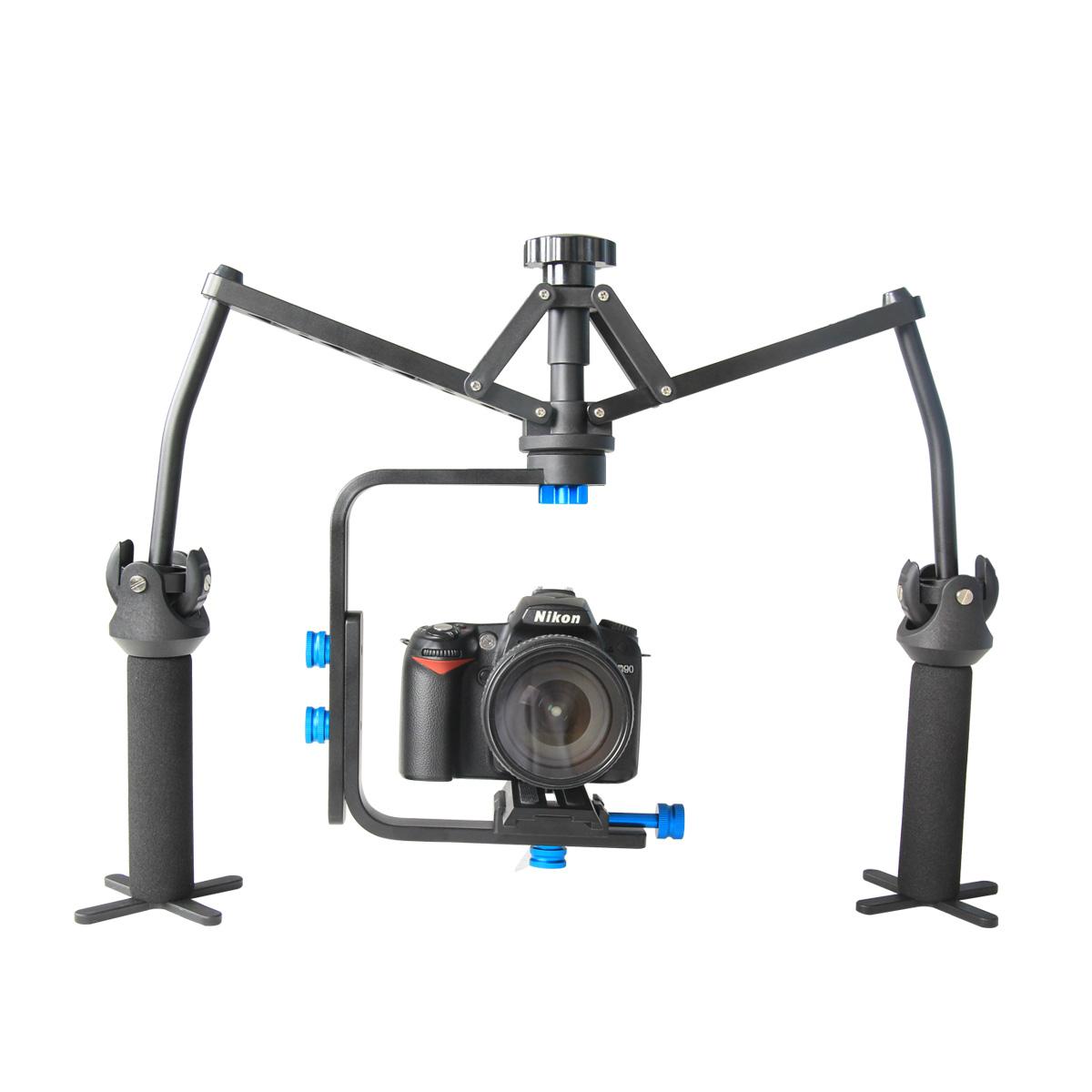 YELANGU Spider 3-Axis Gimbal Handheld Steadicam Stabilizer Support DV ...