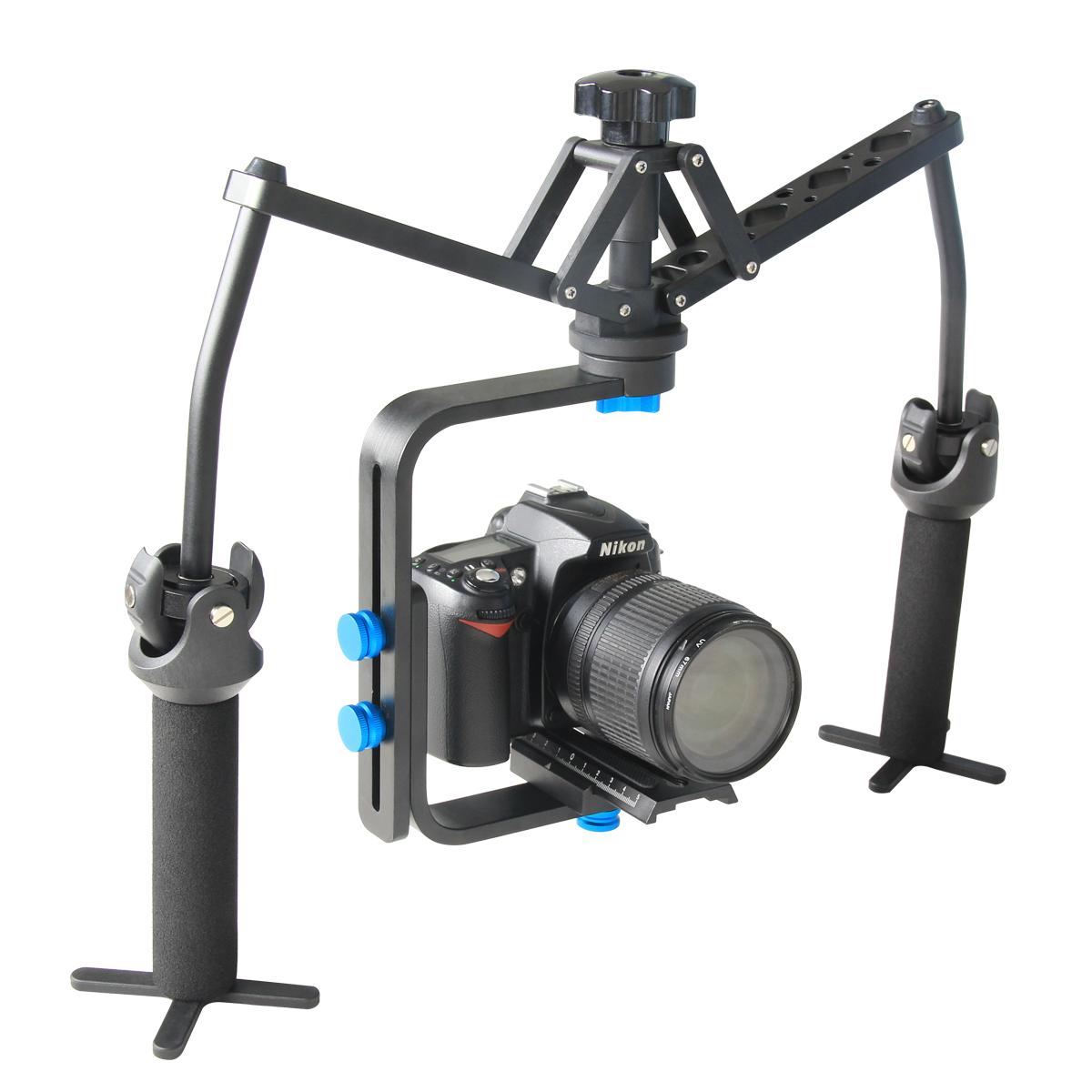 YELANGU Spider 3-Axis Gimbal Handheld Steadicam Stabilizer Support DV ...