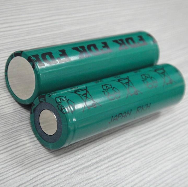 General agent in China FDK Ni-MH batteries 4/3FAU 18670 4500mAh battery ...