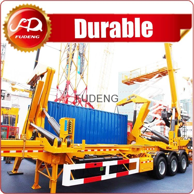 3 Axle 20/40 ft Container Self Loading Container Truck - FD-SIDE LOADER ...