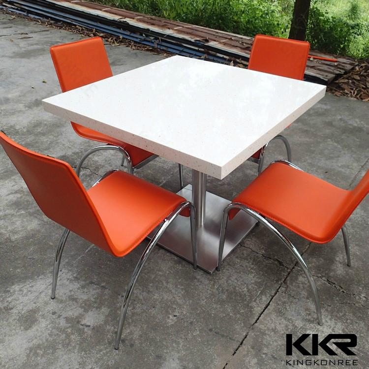 KKR solid surface stone dining table and chair - KKR-table - Kingkonree (China Manufacturer ...